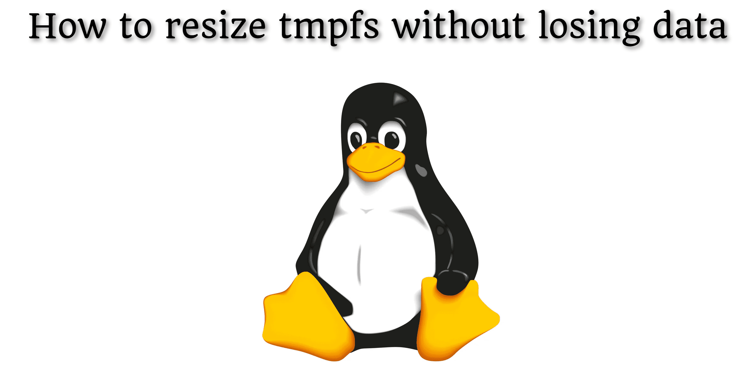 How To Resize Tmpfs Without Losing Data Feriman